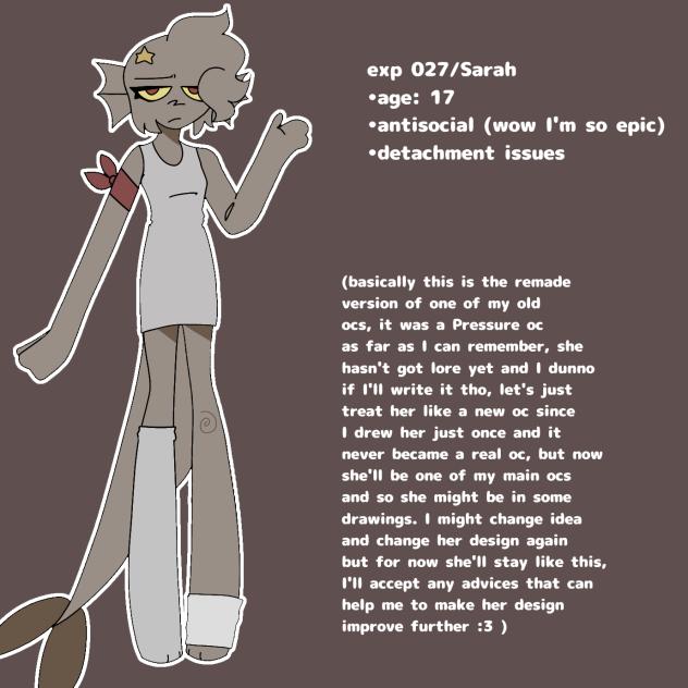 Sarah, remade oc - ibisPaint