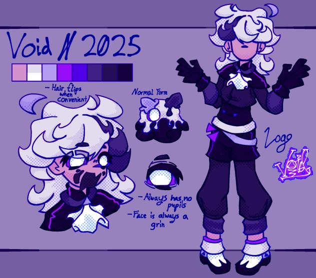 Character Sheet of Void - ibisPaint
