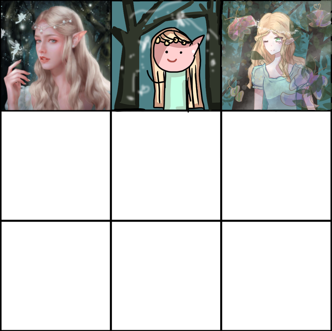 Elf girl collab - ibisPaint