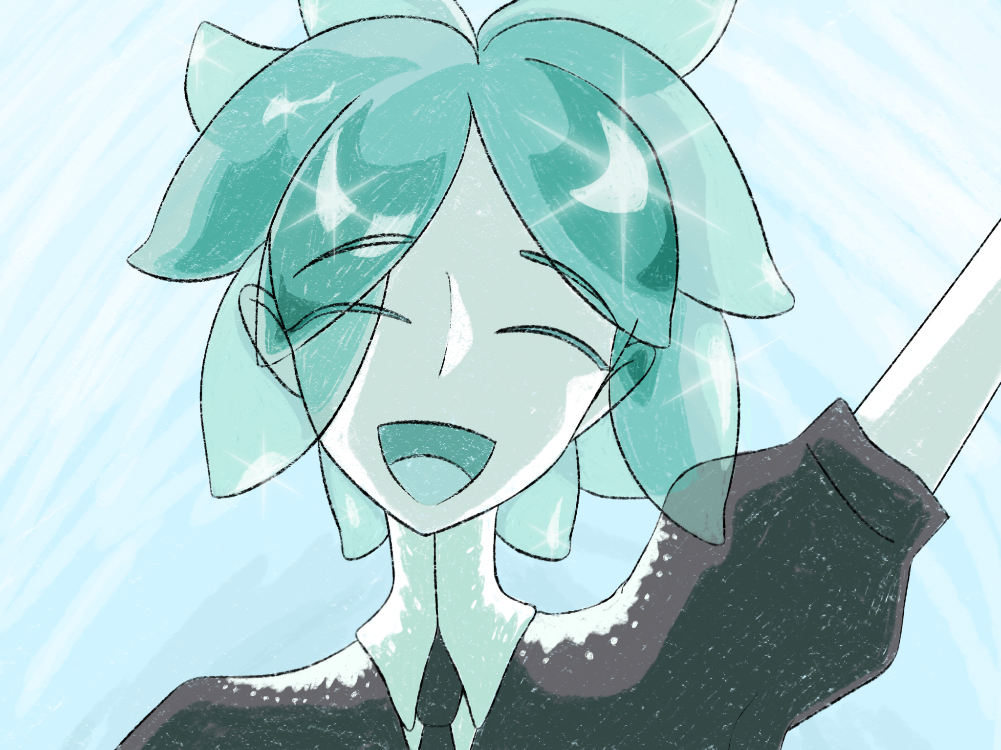 simple happy Phos wow - ibisPaint