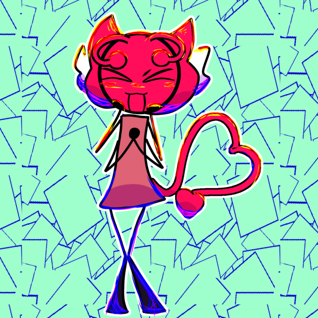 crazycat alien reel - ibisPaint