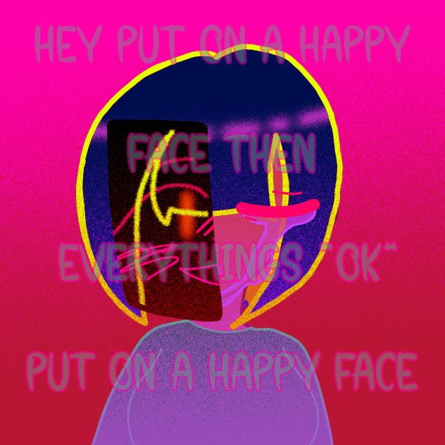 Happy face by jagwar twin - ibisPaint