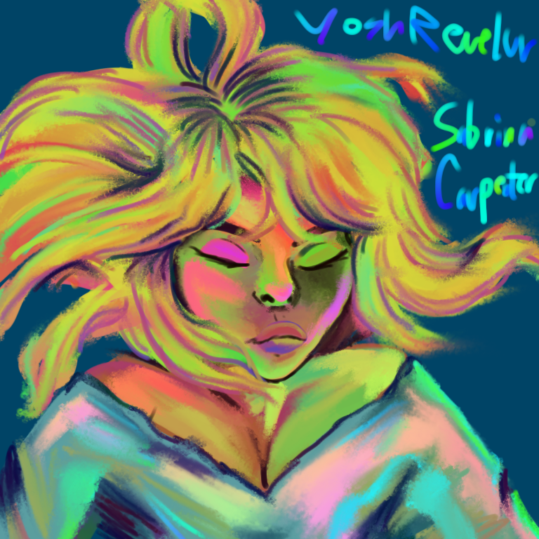 Drawing of Miss Sabrina Carpenter - ibisPaint