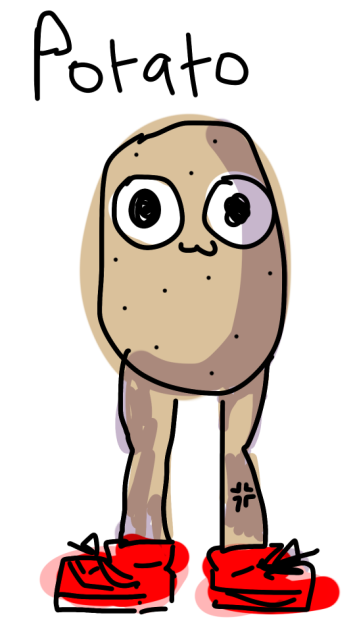 Potato man - ibisPaint