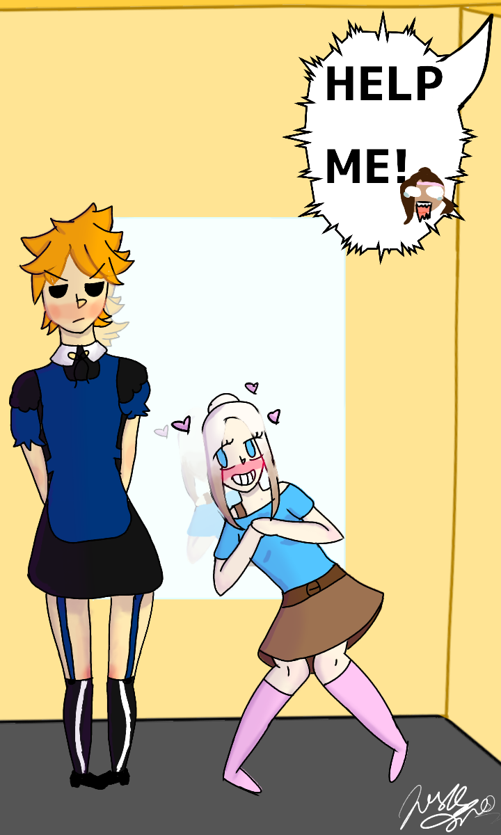 Cross-dressing~ - ibisPaint