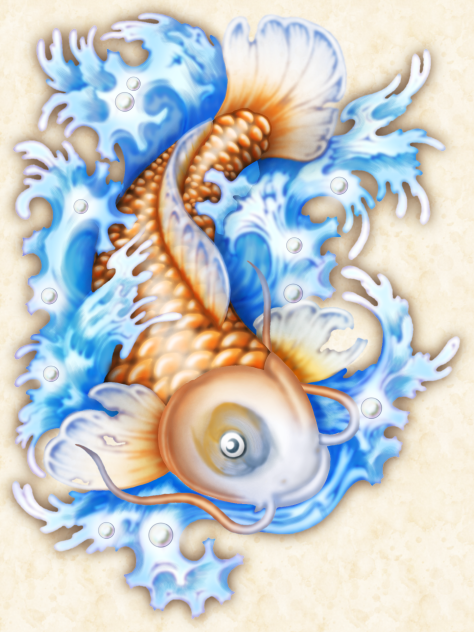 Koi Fish - ibisPaint
