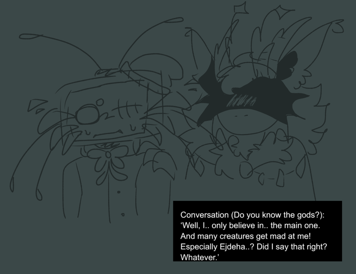 Ejdeha doesnt believe in sunny - ibisPaint