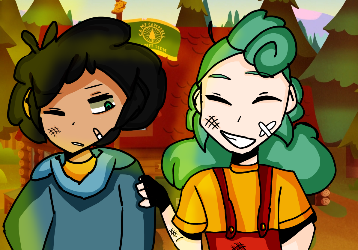 - Camp Camp characters - - ibisPaint