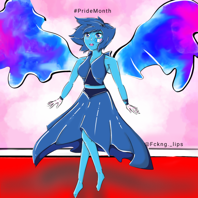 Lapis in the Pride Carpet - ibisPaint
