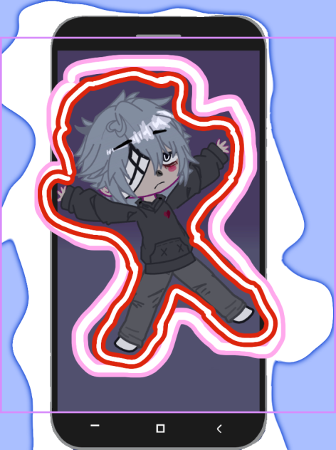 Let me out the phone! - ibisPaint