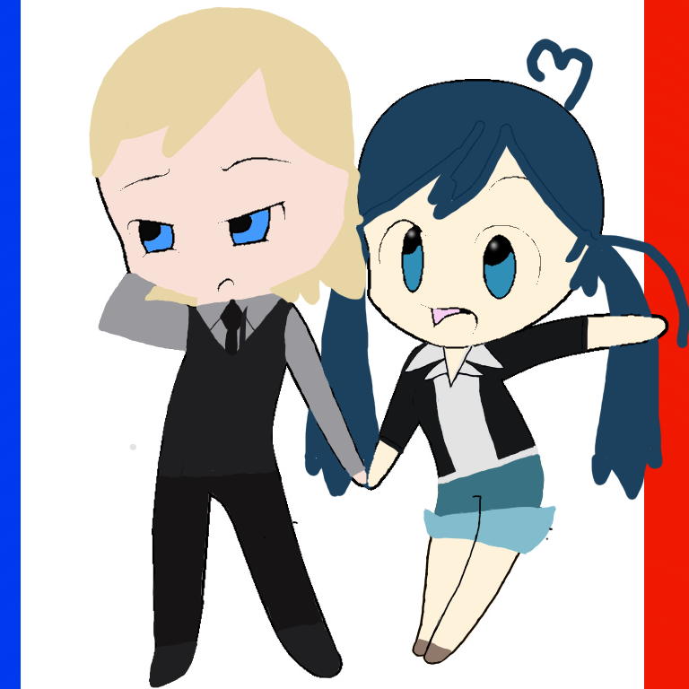 Miraculous Bridgette et Félix (v.2D old) - ibisPaint