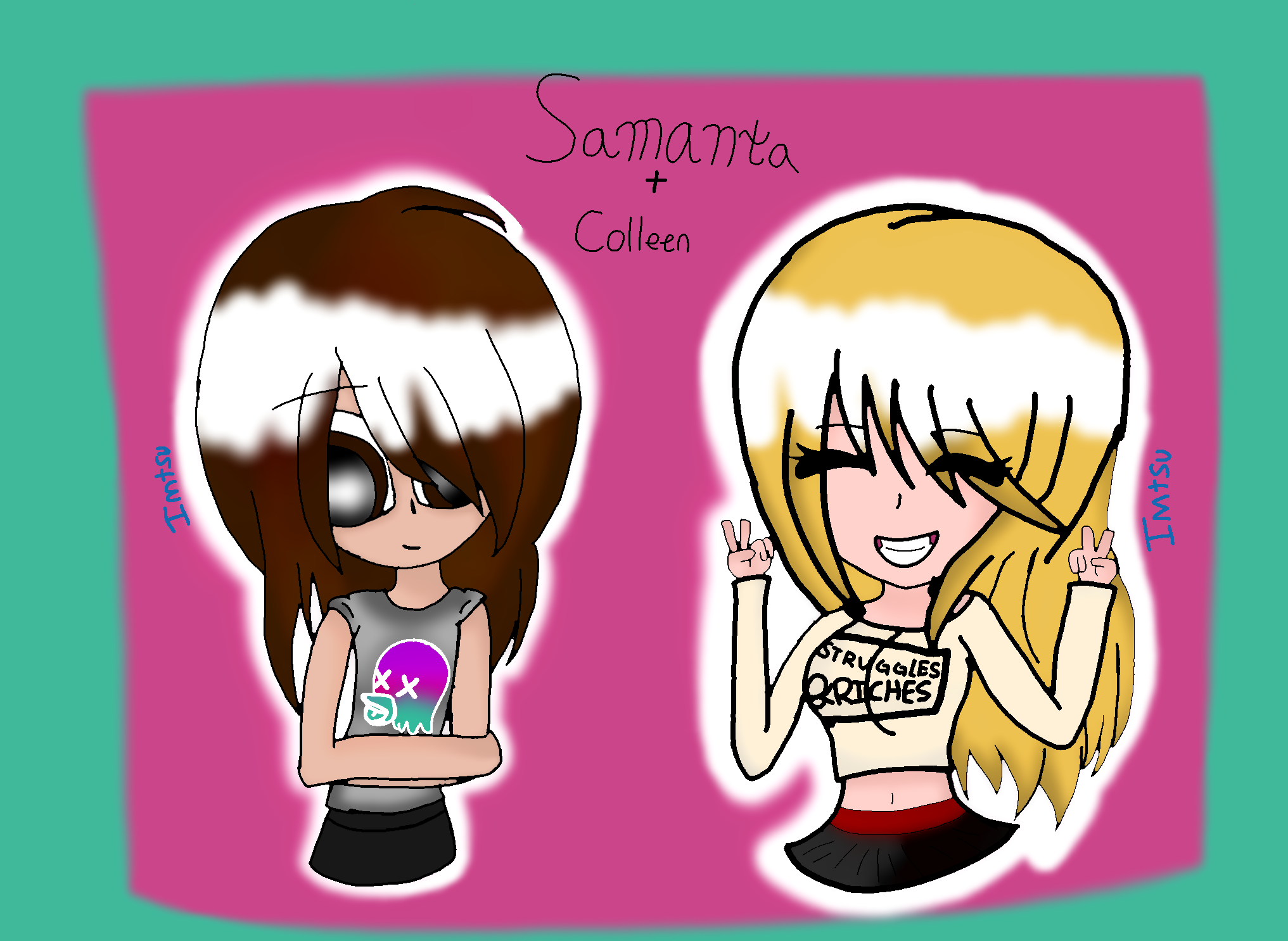 Samantha + Colleen Speedpaint - ibisPaint