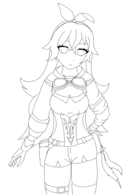 Amber (line) - ibisPaint