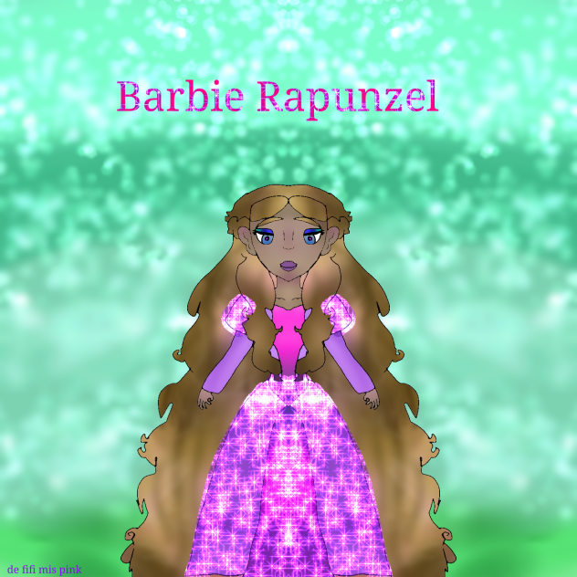 🧁Barbie 🌺 Rapunzel 💗 - ibisPaint