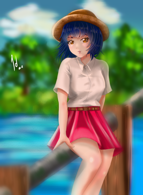 Leve como o vento - ibisPaint