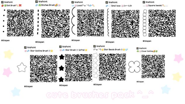 Cute brushes pack! - ibisPaint