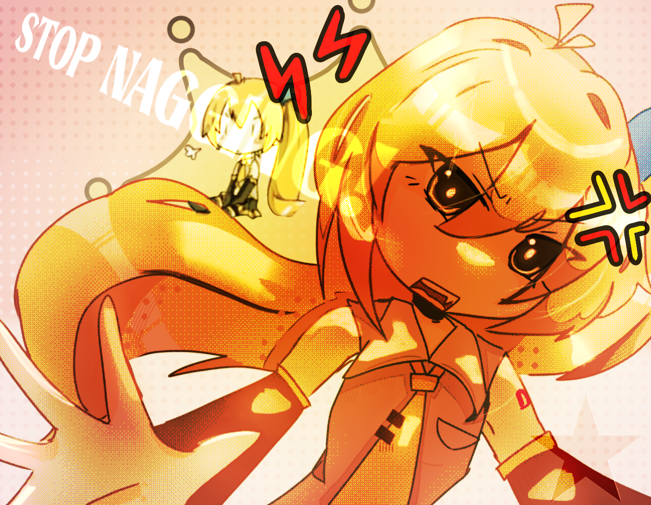 “STOP NAGGING ME!” - ibisPaint