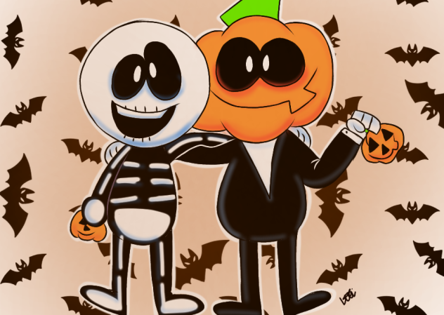 spooky month 💀🎃 - ibisPaint
