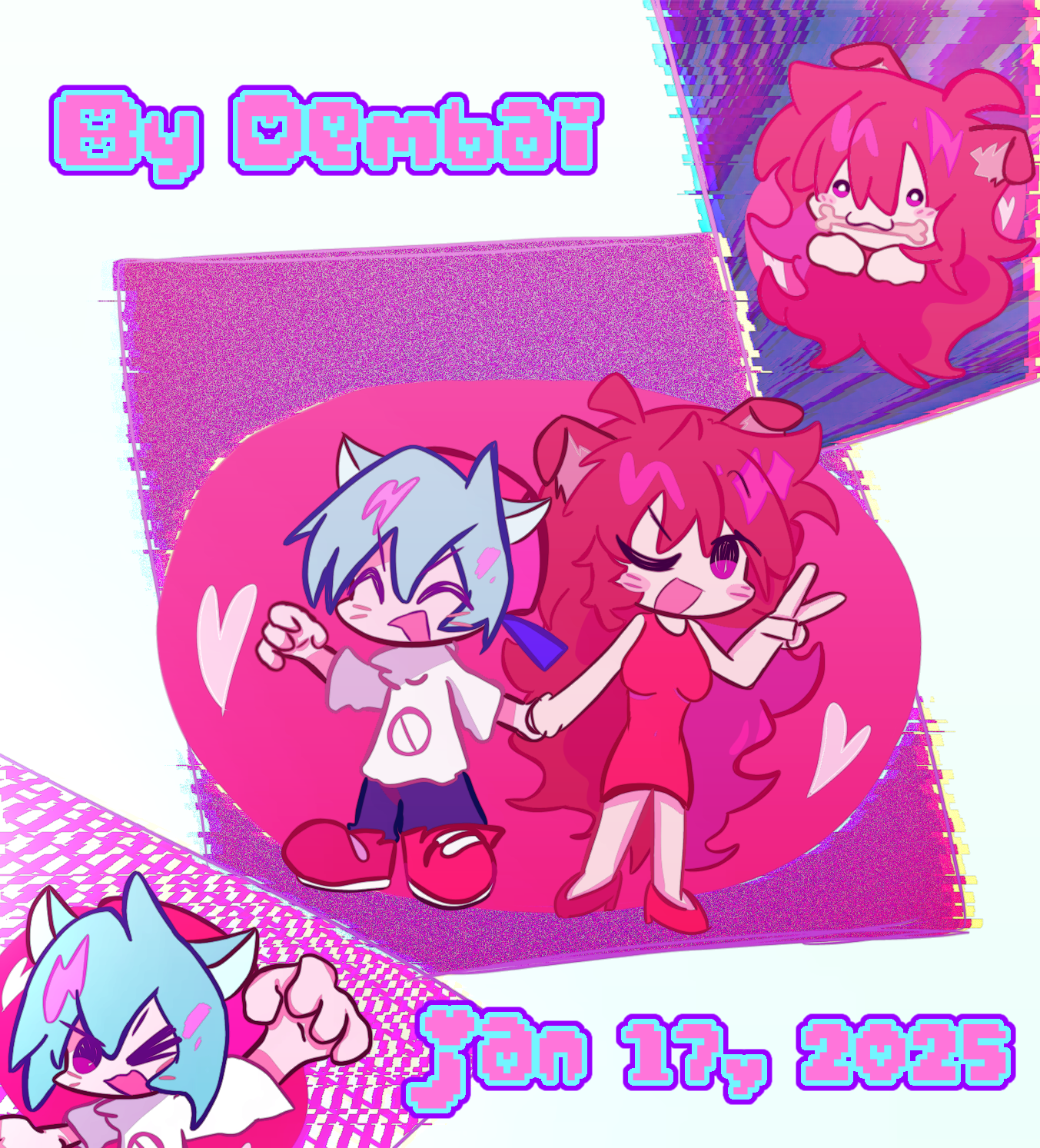 Fluffy Pair - ibisPaint