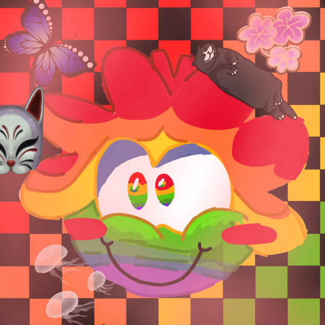 puffle ranbow - ibisPaint