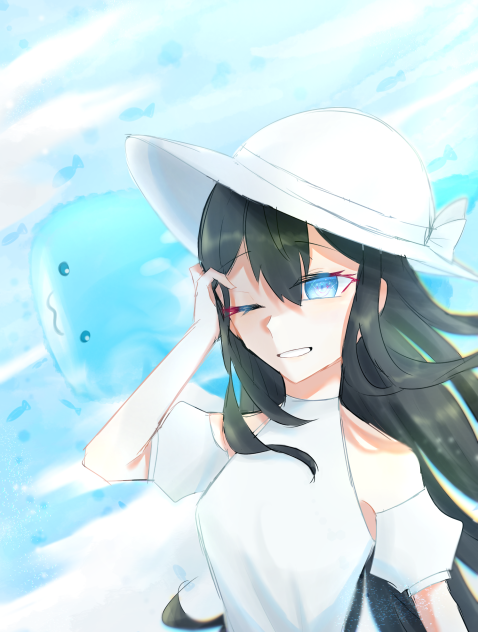 Summer vacation🐠🏙 - ibisPaint