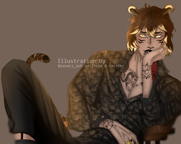 tigers eye - ibisPaint