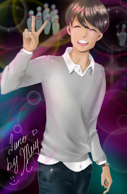 Juno en couleur - ibisPaint