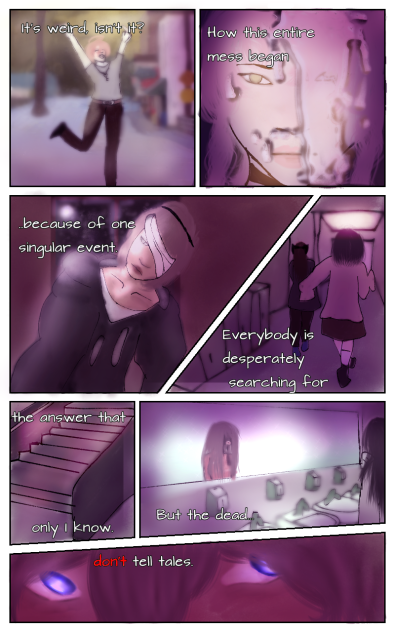 Very first page to a comic thingy idk - ibisPaint