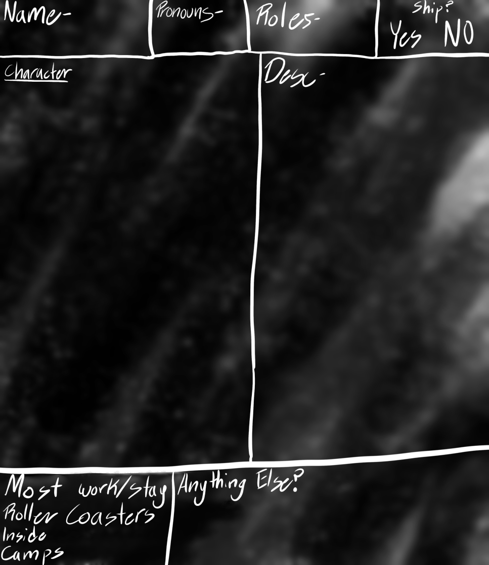 Vixen’s Forest character sheet - ibisPaint