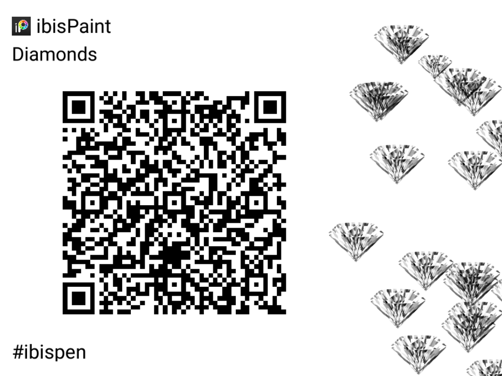 diamonds pen - ibisPaint