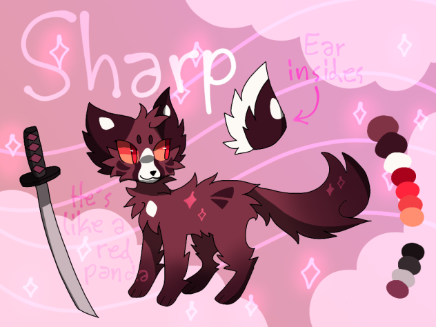 Sharp ref sheet🍁🏮 - ibisPaint