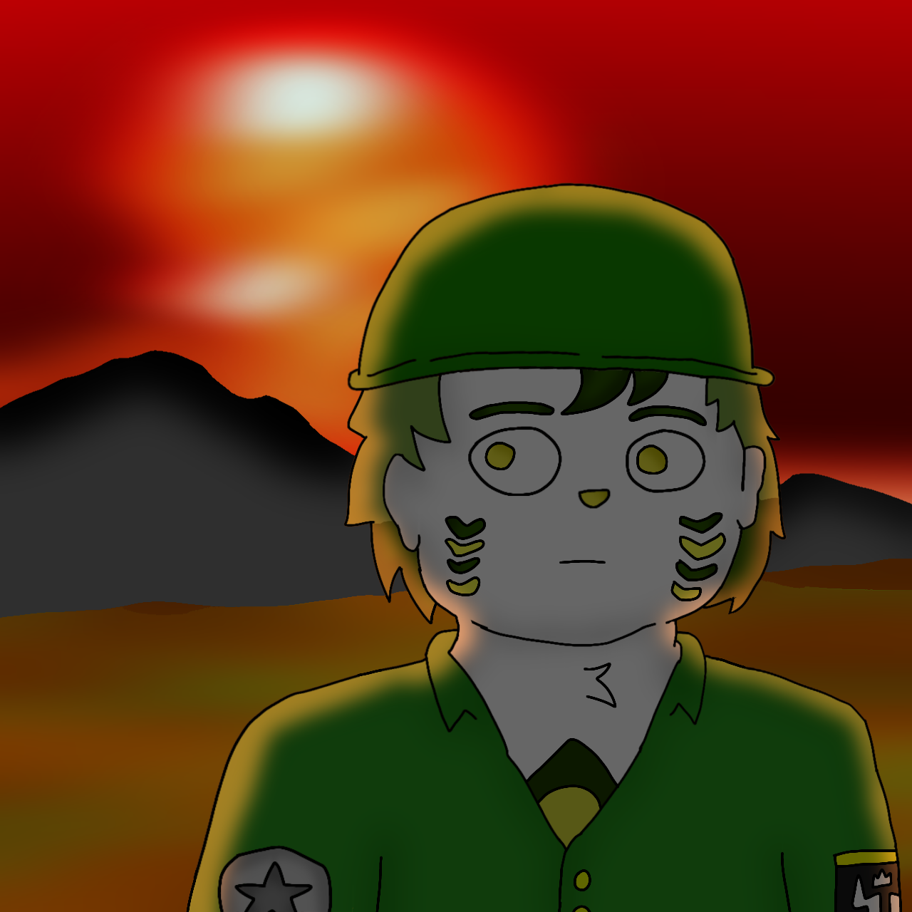 The Huge Explosion - ibisPaint