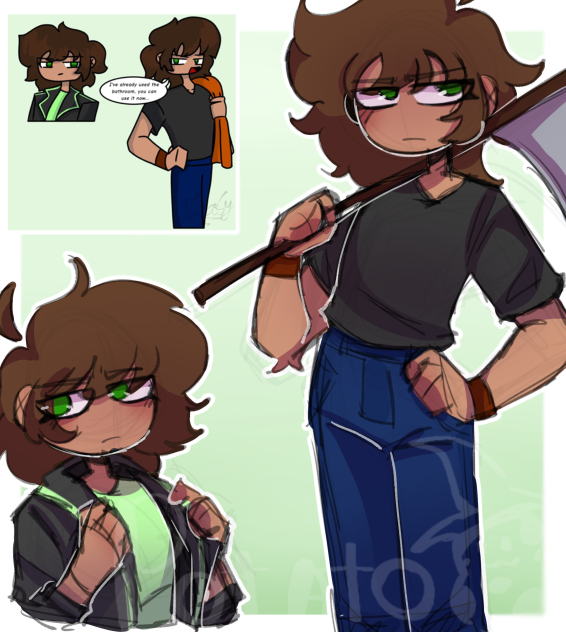 Human Finn (for Floaty Arts) - ibisPaint