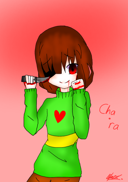 [ Speed ibisPaintX ] Undertale - Chara - ibisPaint