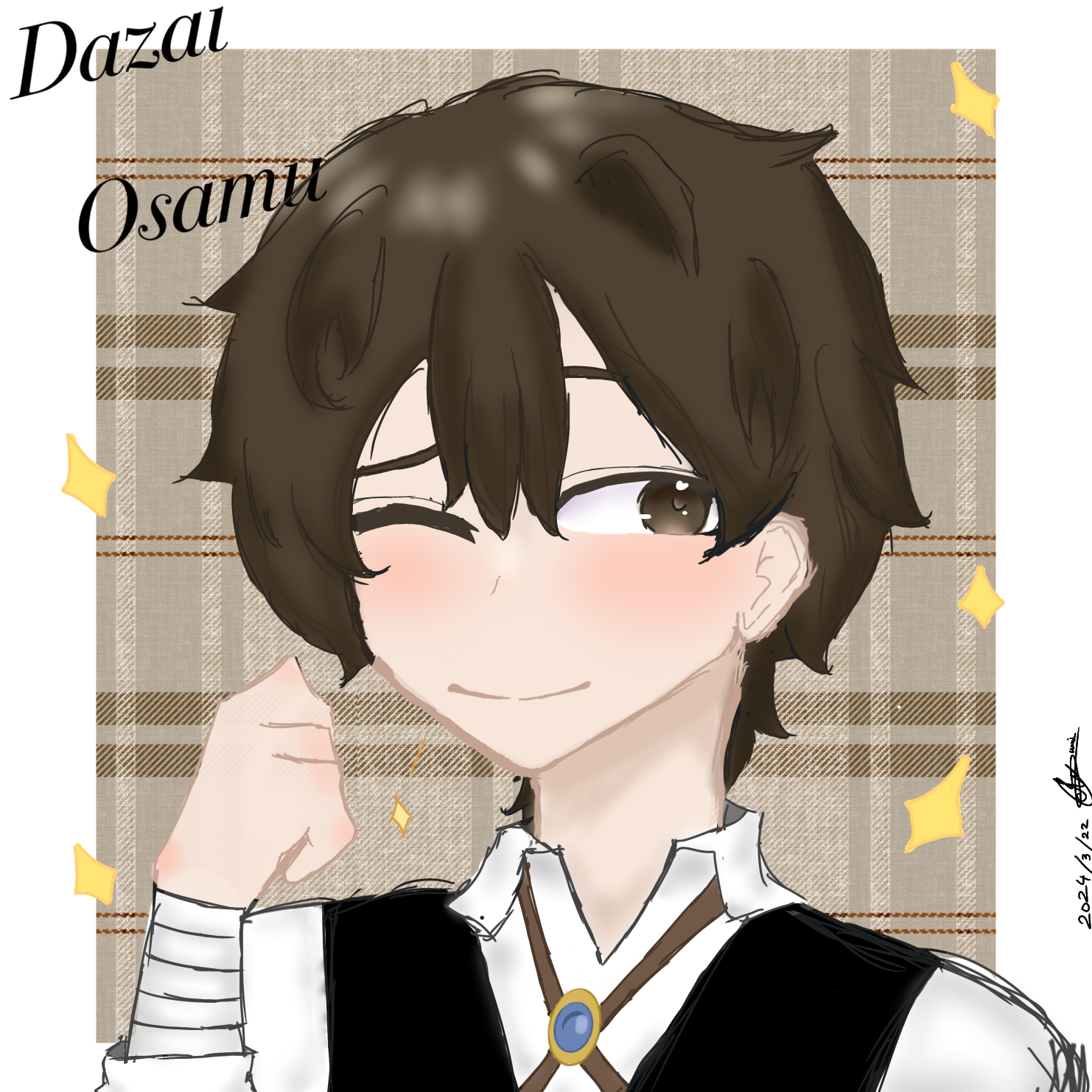 Dazai Osamu - ibisPaint