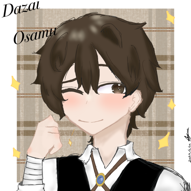 Dazai Osamu - ibisPaint