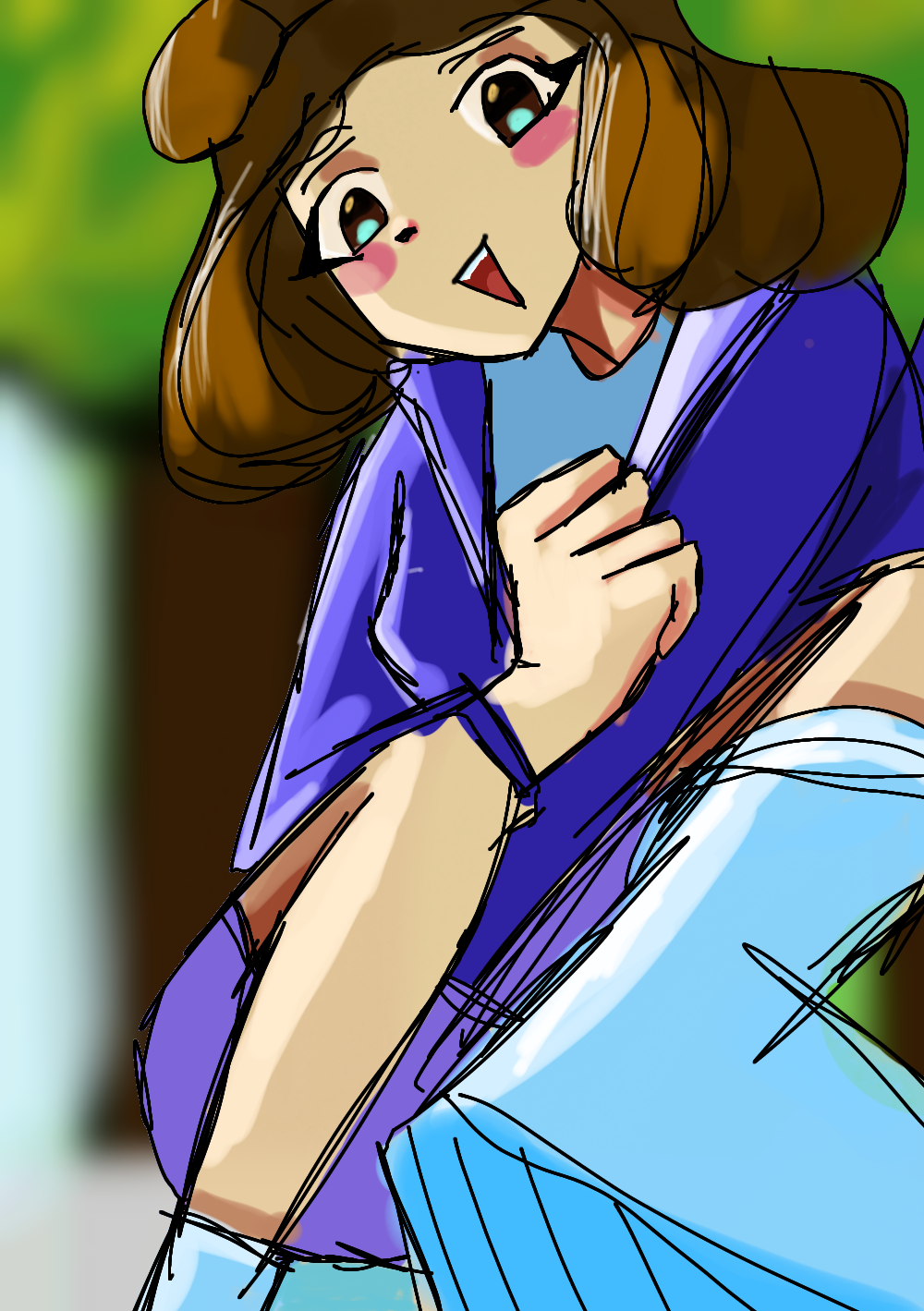 A day in the park - ibisPaint