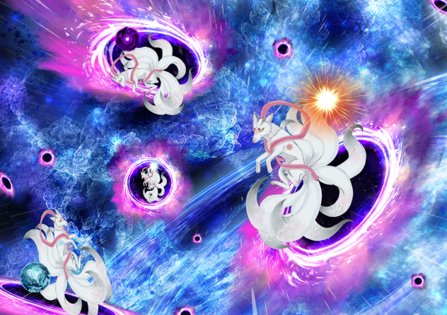 Kitsune Battle - ibisPaint