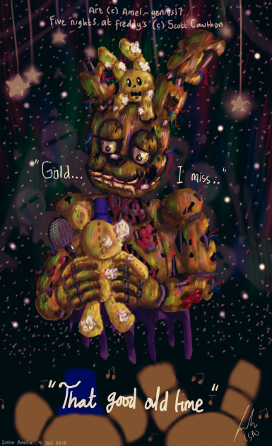 =FNAF= Springtrap - ibisPaint