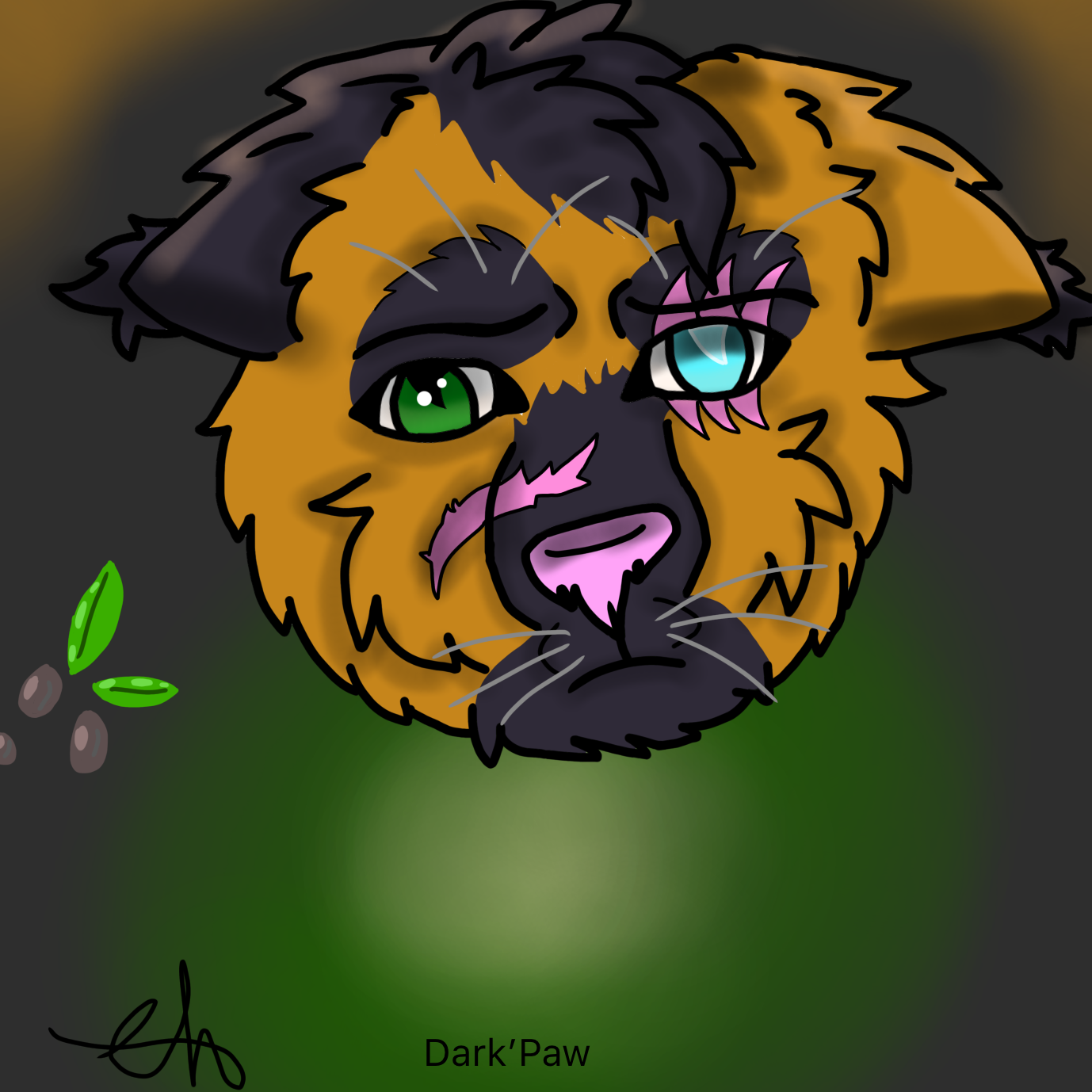 Dark’paw in the med den - ibisPaint