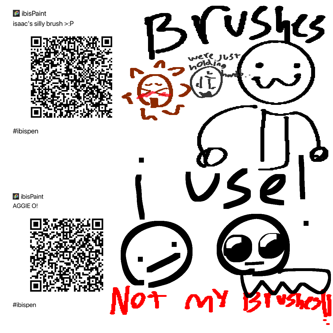 MY MAIN BRUSHES - ibisPaint