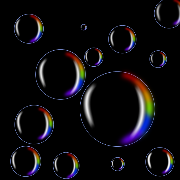 Bubbles Realistic - ibisPaint