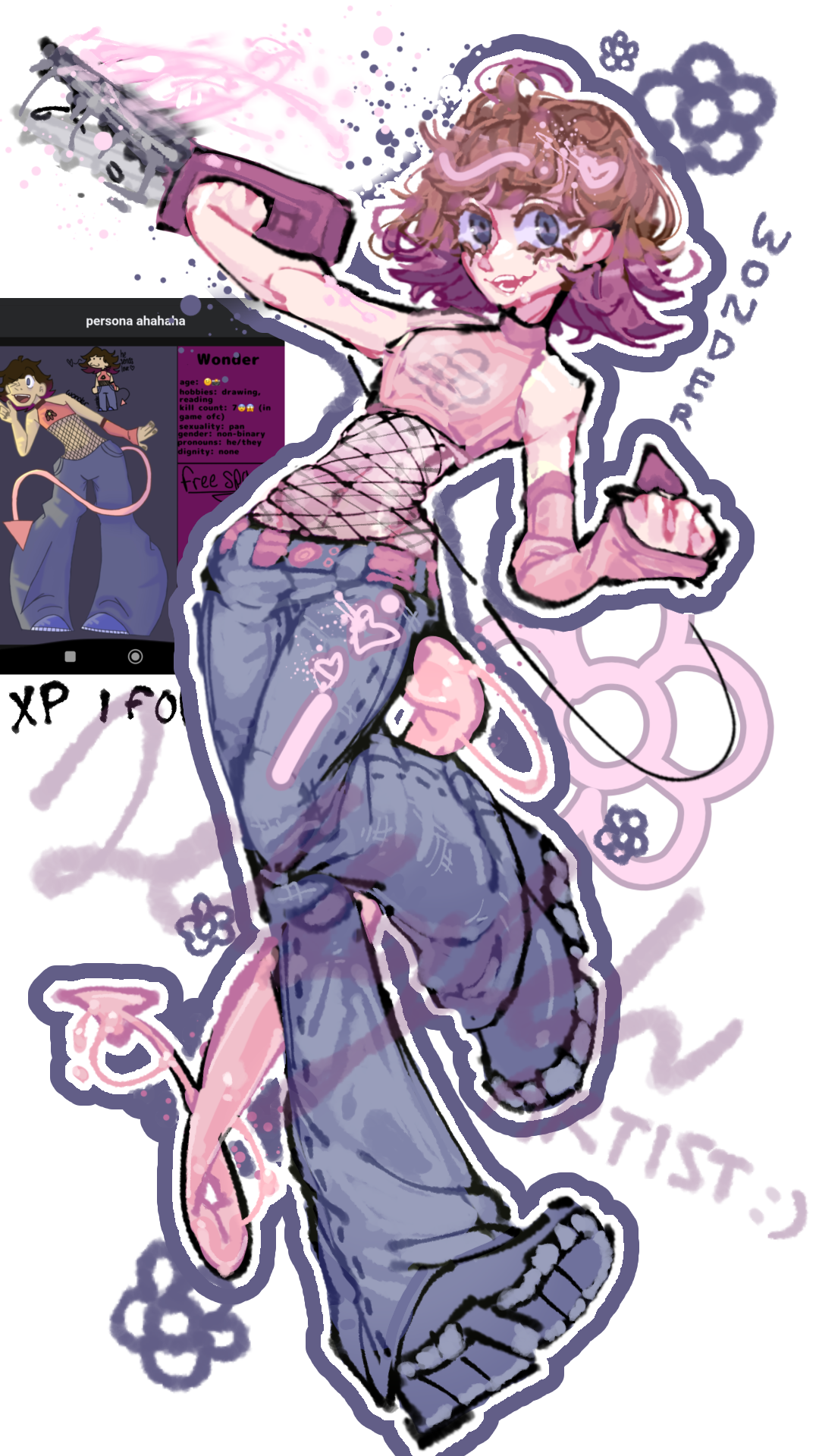 DAY1-of drawing sonas I screenshot'ed - ibisPaint