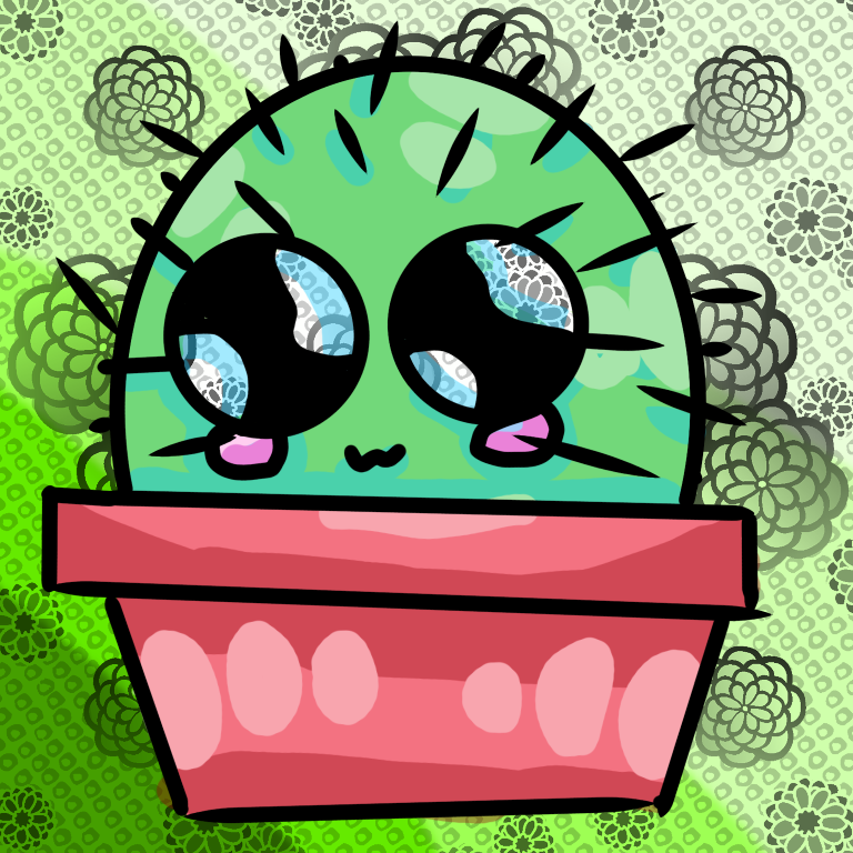 Kawaii cactus - ibisPaint