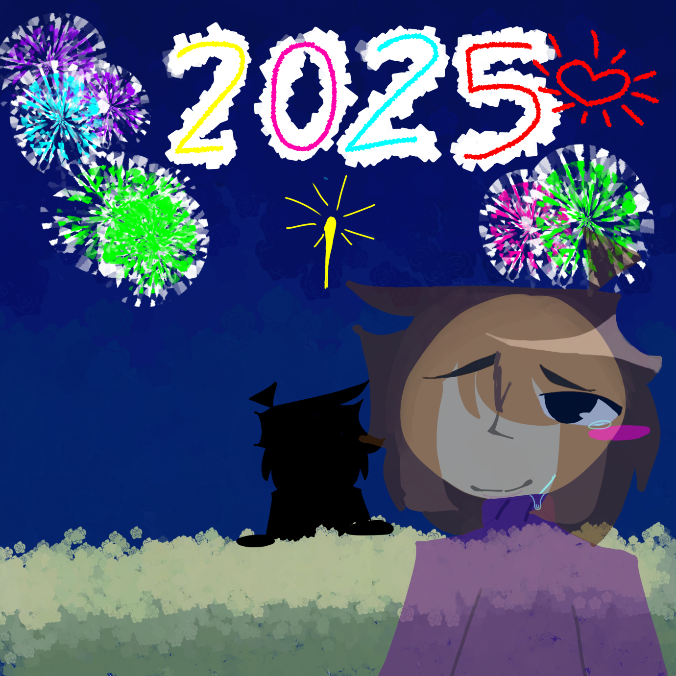 “The year has finally come to an end…” - ibisPaint