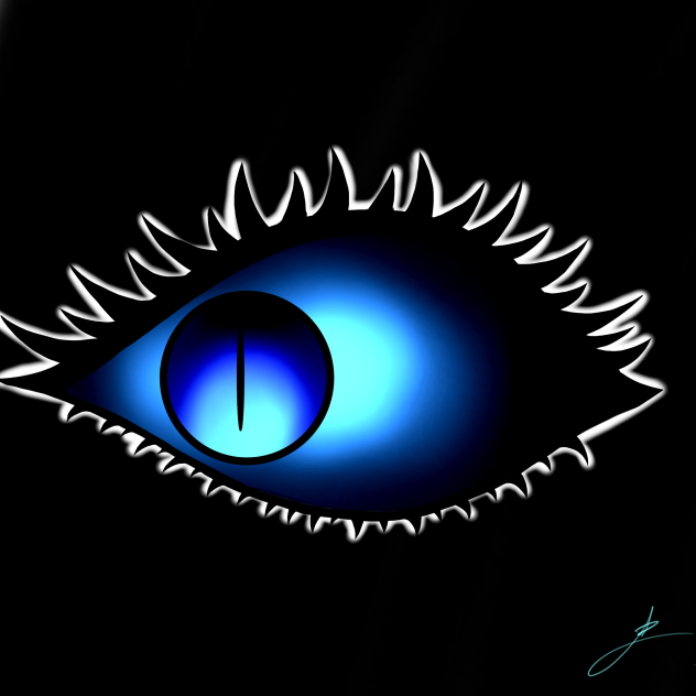 The Ice dragons Eye - ibisPaint