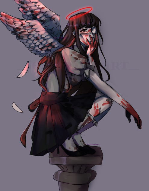 Angel (bl00d warning) - ibisPaint