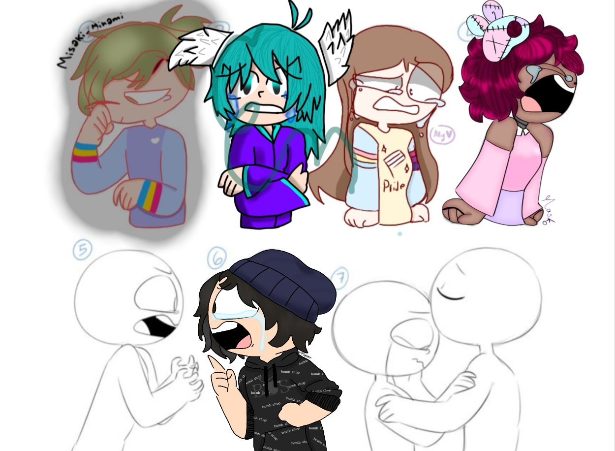 crying collab - ibisPaint