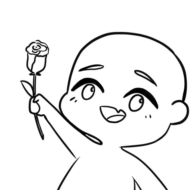 IBM4714 EMOTE BASE Gift rose a - ibisPaint