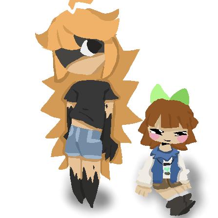 Fen and Claire - ibisPaint